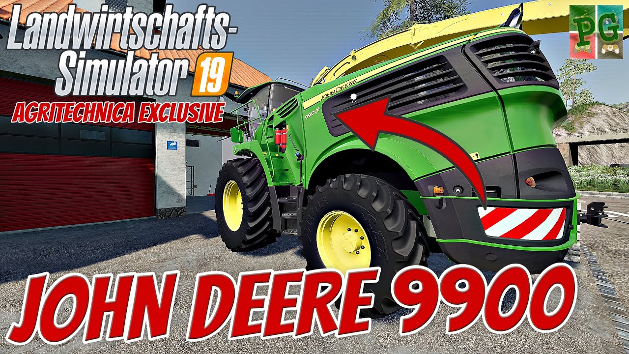 JOHN DEERE 9900i HÄCKSLER - AGRITECHNICA EXCLUSIVE 🔥🚜 LS19 - FS19 ...