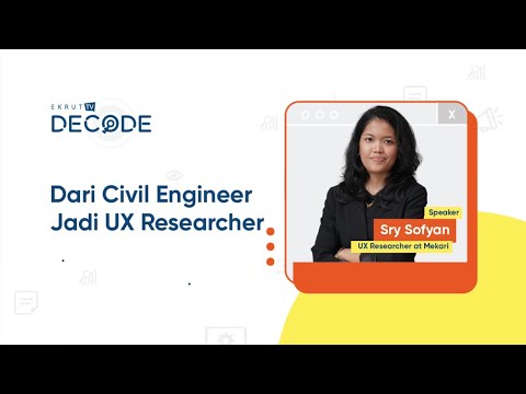 Peluang Karier UX Researcher bersama Sry Sofyan, UX Researcher at Mekari - YouTube
