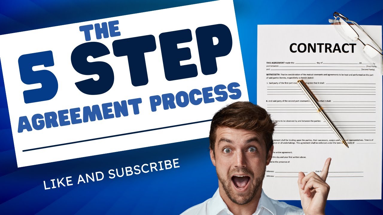 The 5 Step agreement process video - YouTube