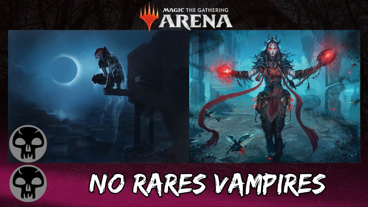 Budget Mono Black Vampires - MTG Arena - Foundations Standart - YouTube