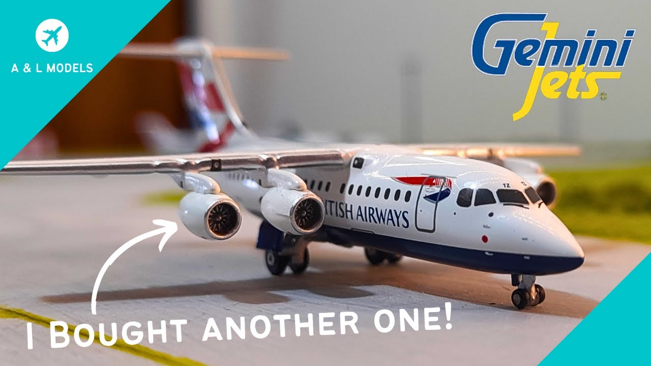 I'm ADDICTED to the GJ Bae 146 | Model Review | A & L Models - YouTube