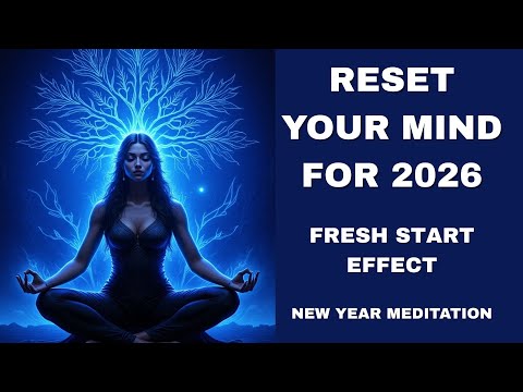 Reset Your Mind for 2026 | New Year Meditation (Fresh Start Effect)