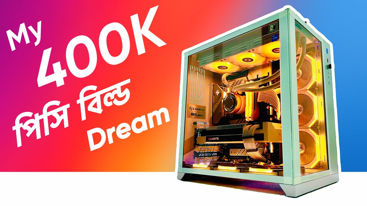 My 400K Full white Dream PC! - YouTube
