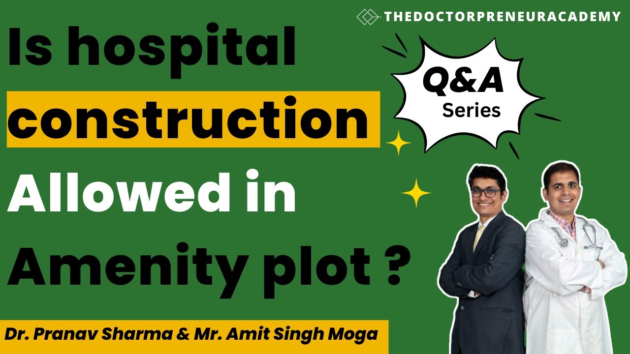 Is hospital construction allowed in Amenity Plot ? - YouTube