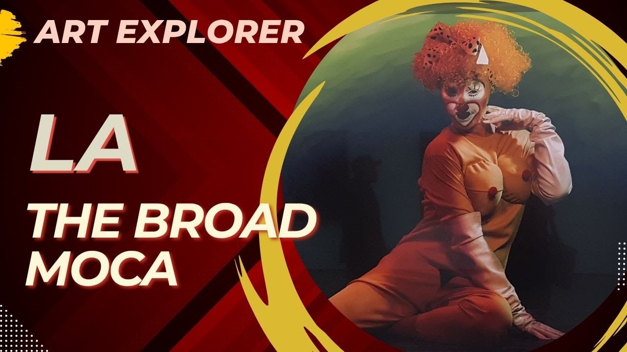 Inside The Broad & Moca Museum Los Angeles | Art Explorer #14 - YouTube