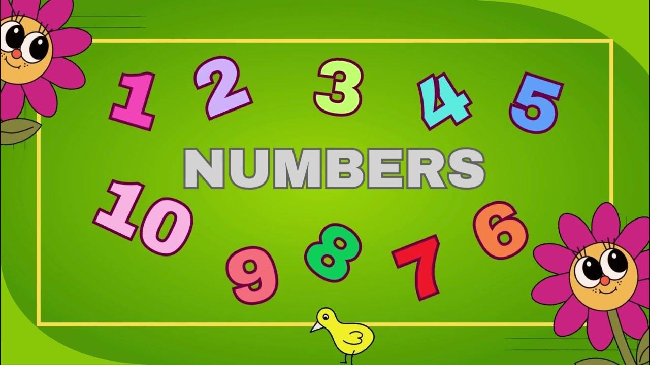 Learn Numbers 1 to 10 with Spelling | Fun and Easy Counting for Kids ...