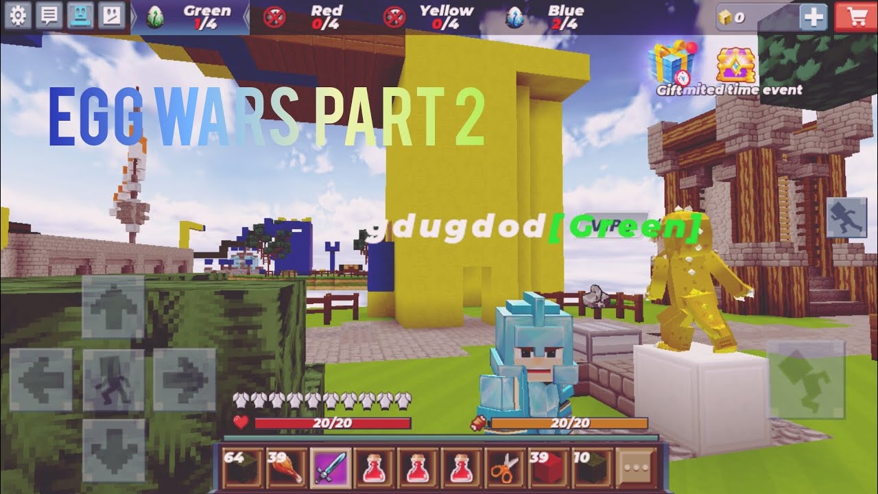 Egg wars part 2 - YouTube