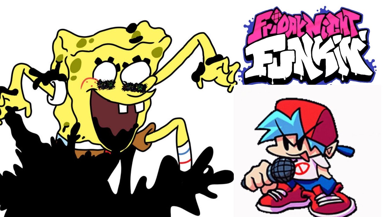 Friday Night Funkin VS Corrupted Spongebob - Pibby x FNF mod - YouTube