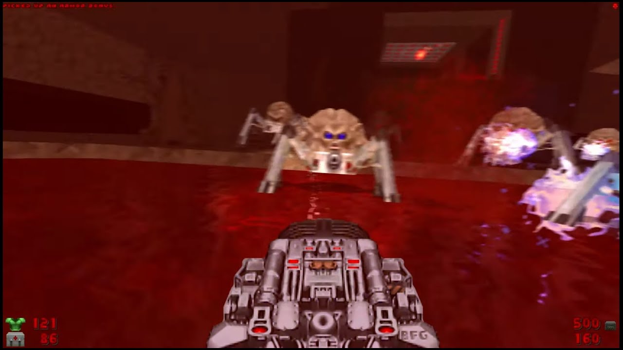 Doom With Mods Led's Generic Weapons: TNT: Revilution, Map 17 Spider ...