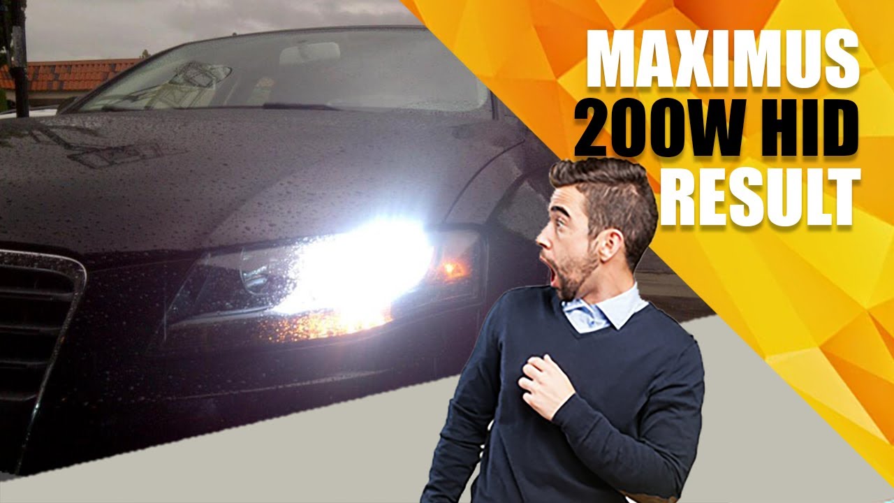 Maximus 200W HID with 6000+ Lumens | Best Auto Accessories | Best HID ...