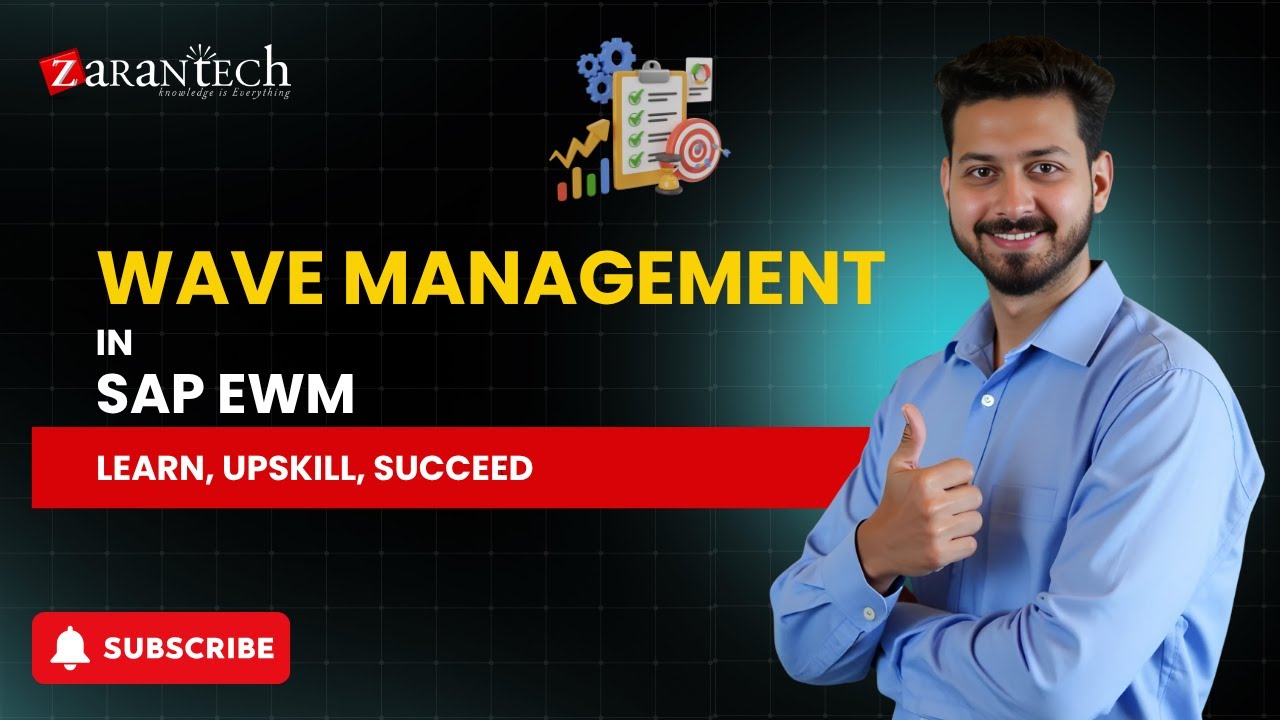 Wave Management in SAP EWM | ZaranTech - YouTube