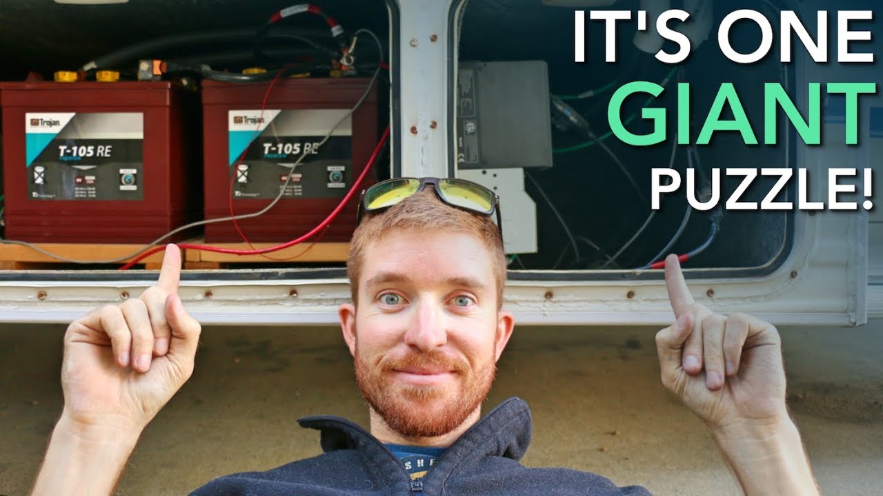 Solar Fuse Sizing + Wiring Charge Controller to Battery Bank - YouTube