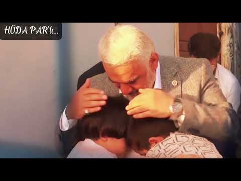 HÜDA PAR BAŞKANI VE ŞEHİT SACİT PİŞKİN HOCANIN ÇOCUKLARI