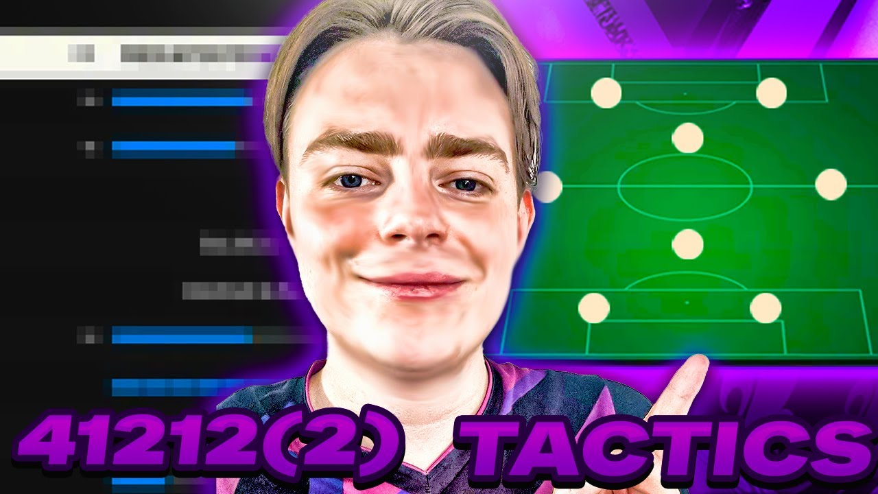 41212(2) = UNLIMITED GOALS🎯 Best FC24 Custom Tactics & Formation - YouTube