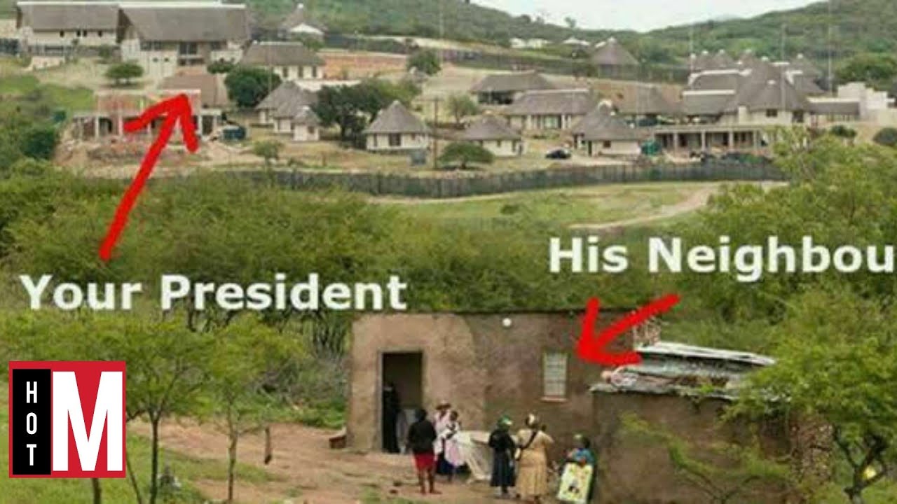 Jacob Zuma Shamed Over His Neighbor's House In Nkandla - YouTube