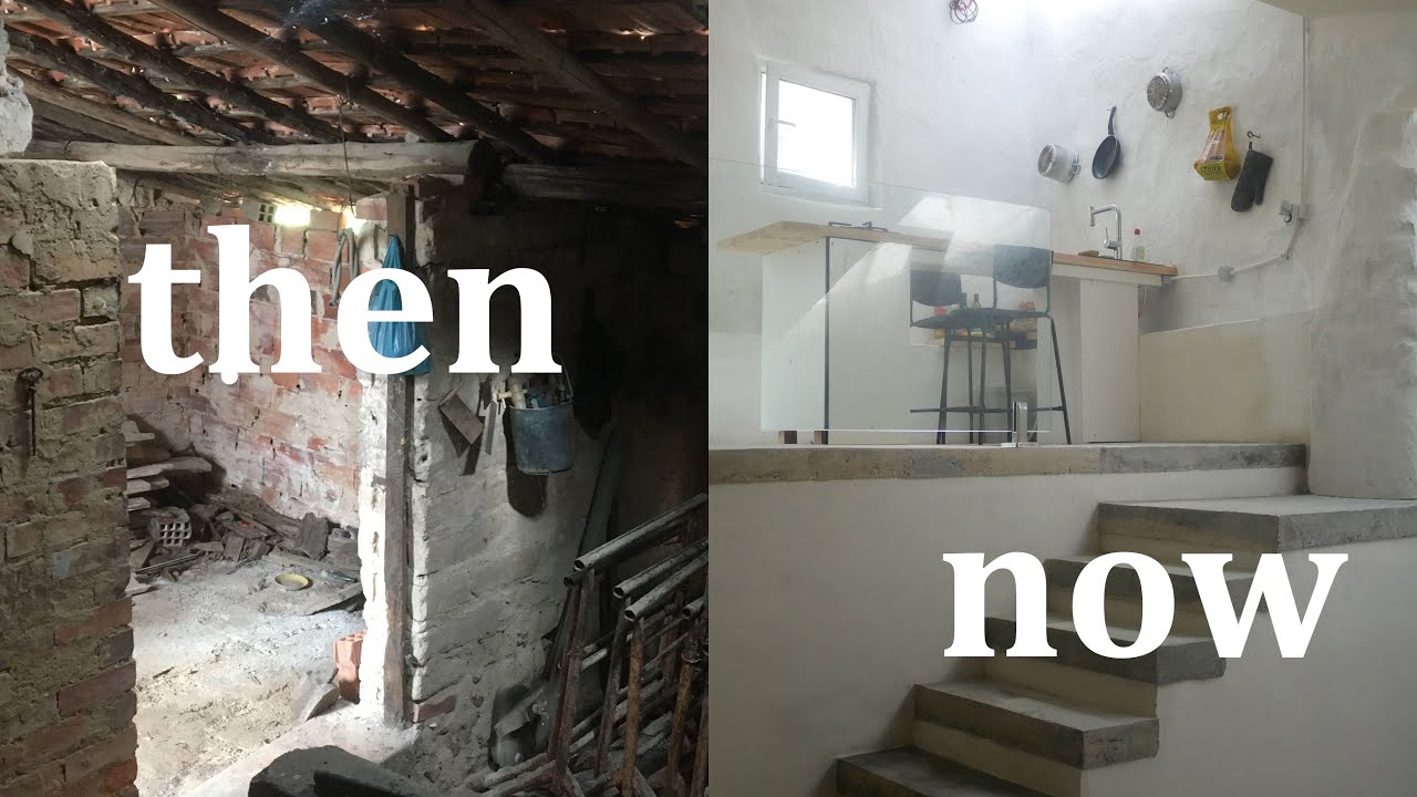 1 year house transformation - from 7k to 70k - YouTube