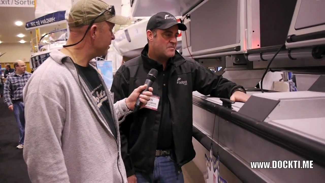 Footprint Boats Debuts at the Toronto Boat Show - YouTube