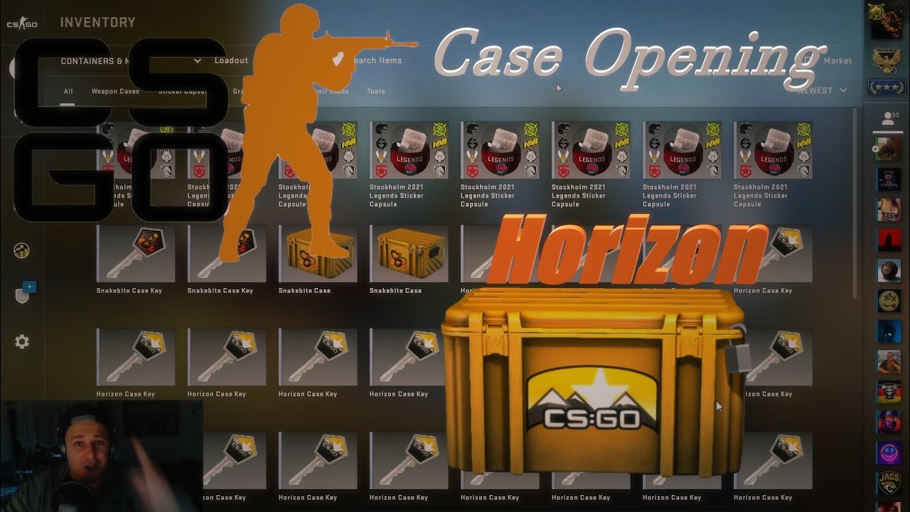 CASE OPENING | CS:GO Cases "Horizont" & Stickers ( Deutsch ) [*12 ...