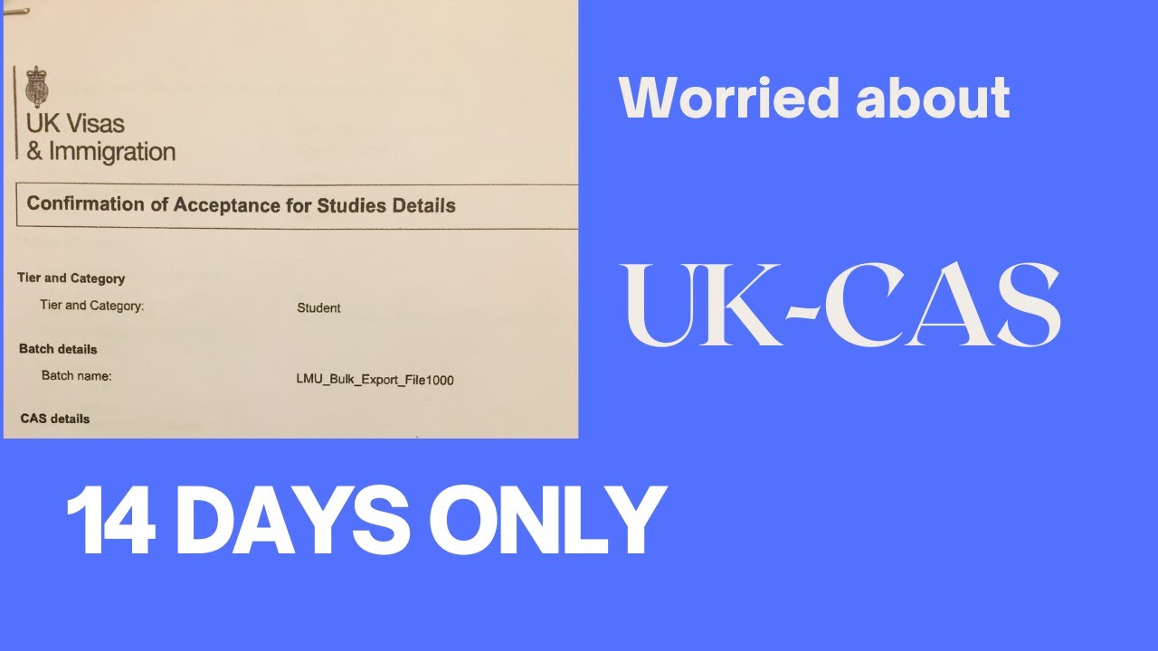 UK CAS Letter Processing time 2025 || Letter in 14 days || Full details ...