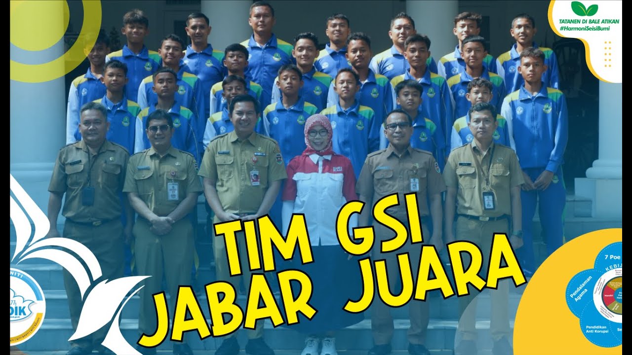 Optimis : Tim Pemain Kontingen GSI Jabar Juara - YouTube