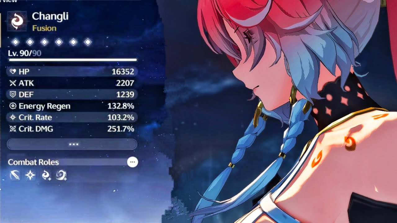 Changli 101% Crit Rate F2P | Wuthering Wave - YouTube