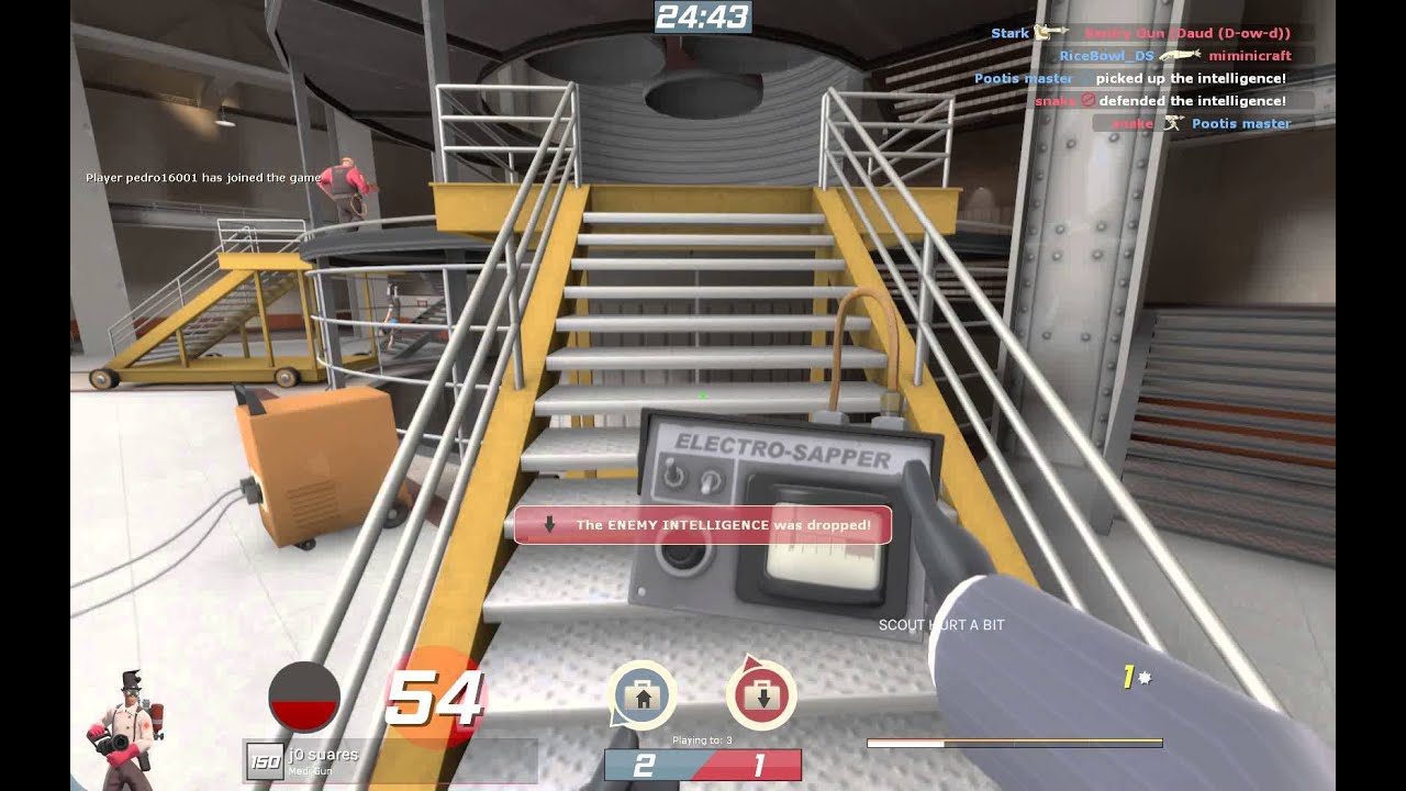 TF2: Spy Gameplay on ctf_well - YouTube