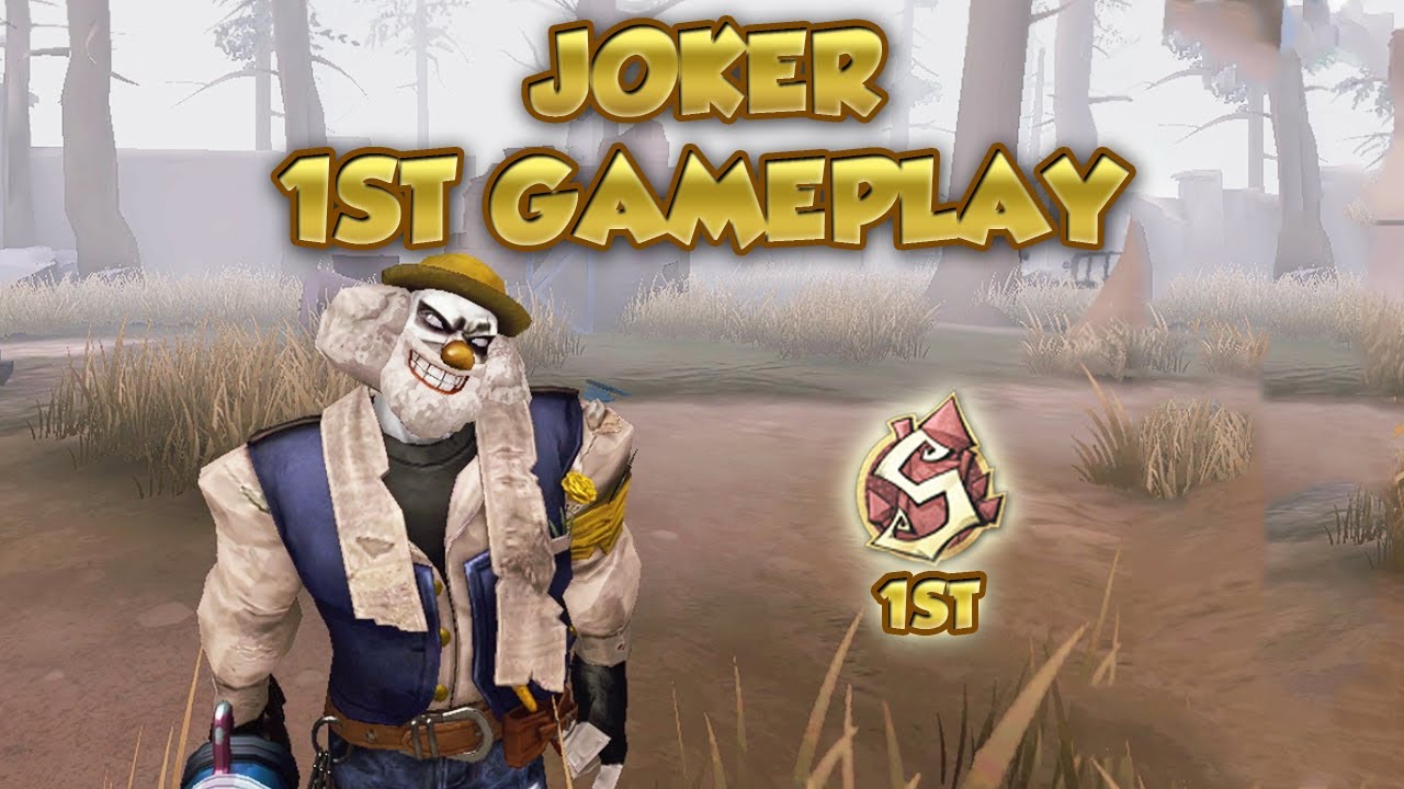 (1st Smiley Face) Joker 1st Gameplay | Identity V| 第五人格 | アイデンティティV ...