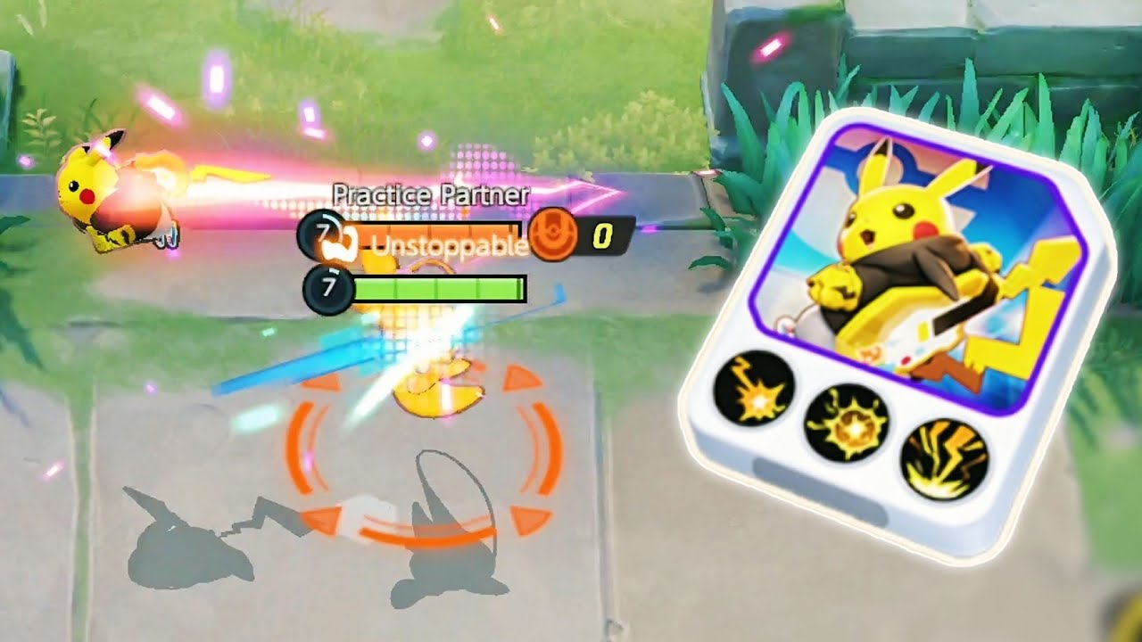 Pikachu Band Style Special Move Effects Comparison - Pokémon Unite ...