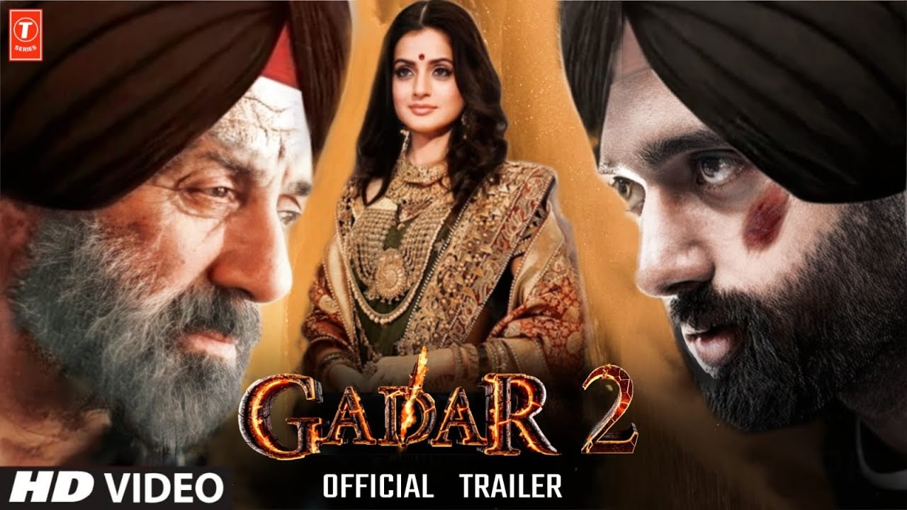 Gadar 2 Official Trailer : Poster Update | Sunny Deol | Ameesha Patel ...