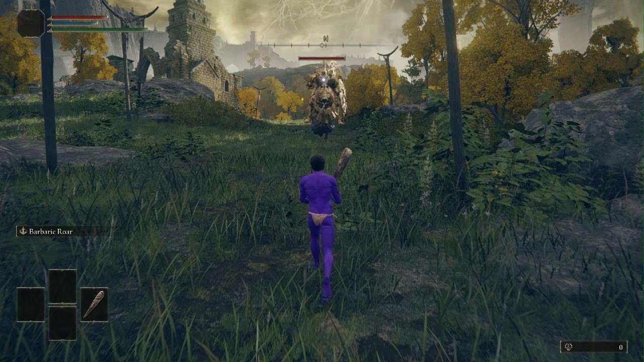 Beating Tree Sentinel at Level 1 (Elden Ring) - YouTube