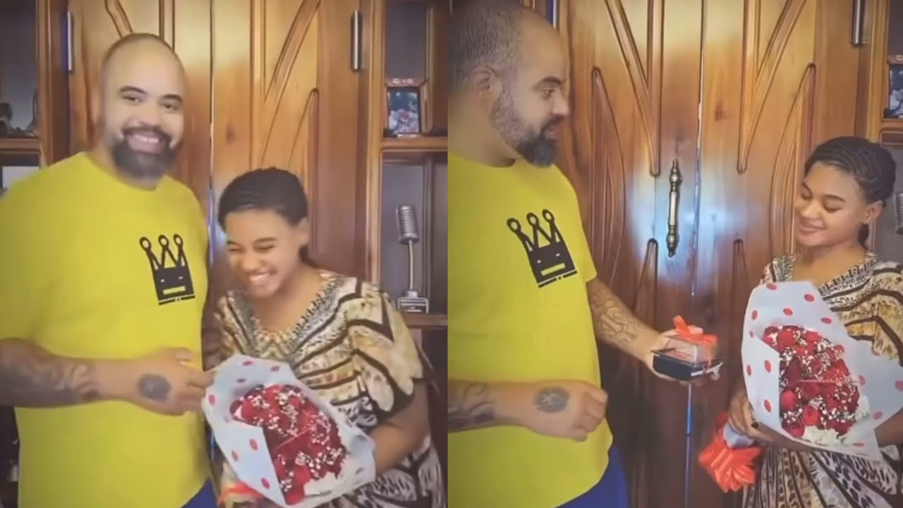 VALENTINE YAMKUTANISHA PAULA NA BABA YAKE/ UJAUZITO UMEKUJA NA BARAKA ...