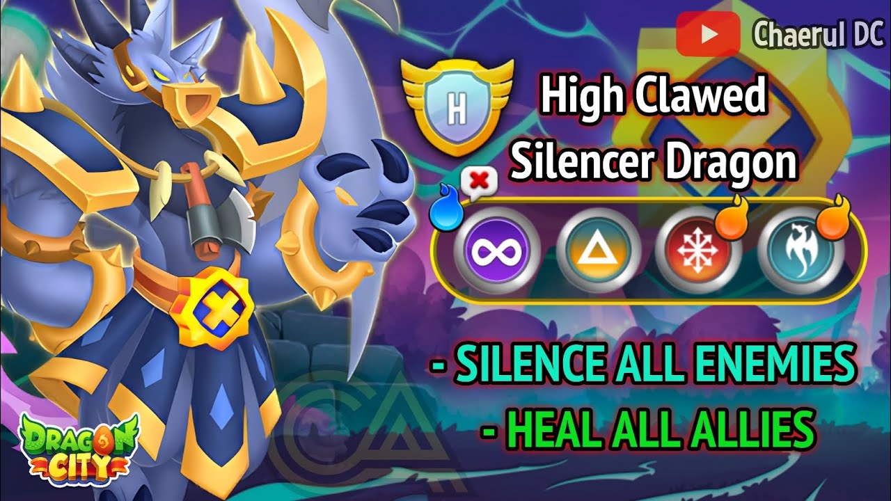 HIGH CLAWED SILENCER DRAGON: SKILL TEST (DRAGON ANIMATION STILL MISSING ...