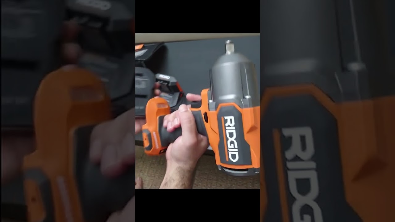 Rigid high torque Impact Wrench R86212KN kit Unboxing and Review - YouTube