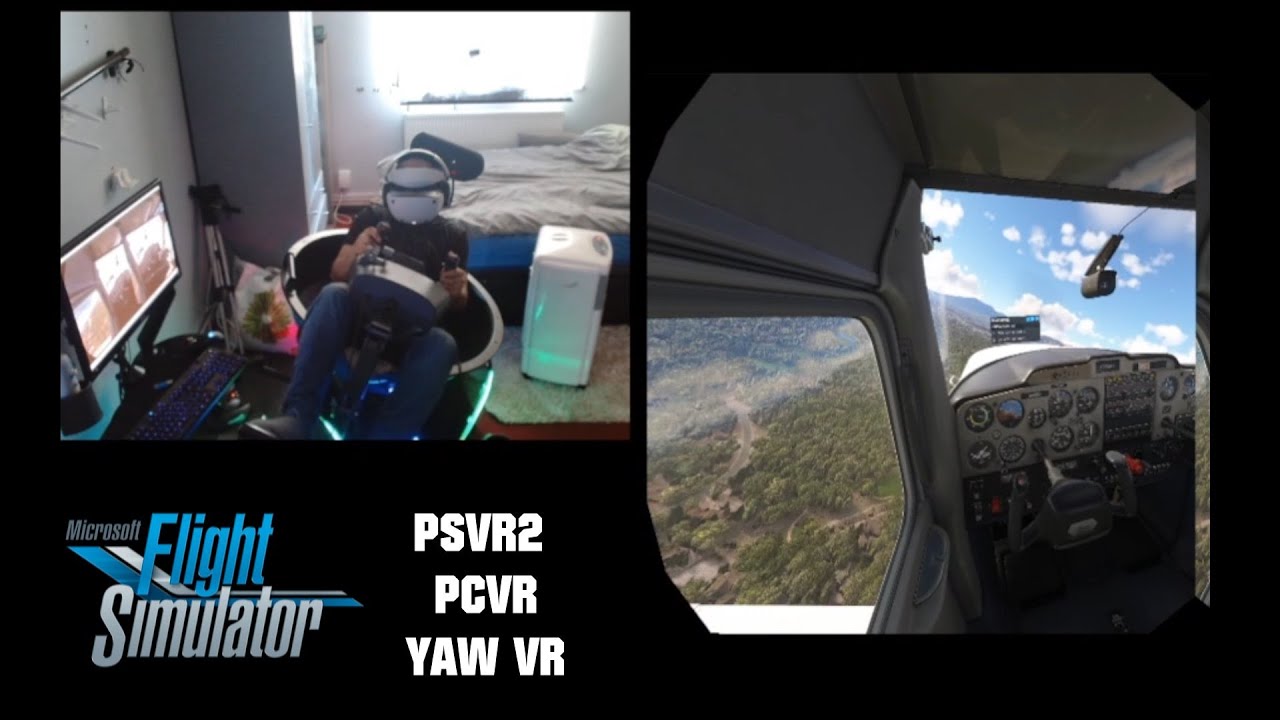 MSFLIGHT SIM 2020 - PSVR2 - PCVR - YAW VR - YouTube
