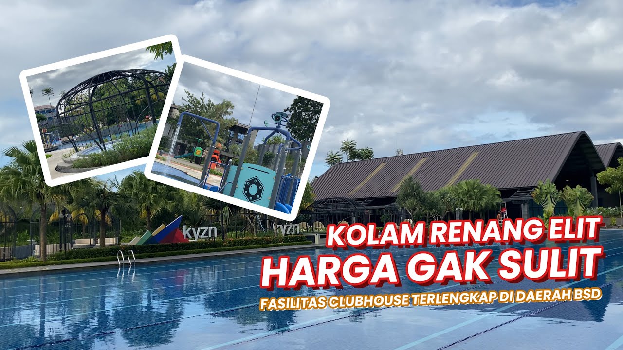 KOLAM RENANG ELIT HARGA GAK SULIT | KYZN BSD @ QUANTIS CLUBHOUSE - YouTube