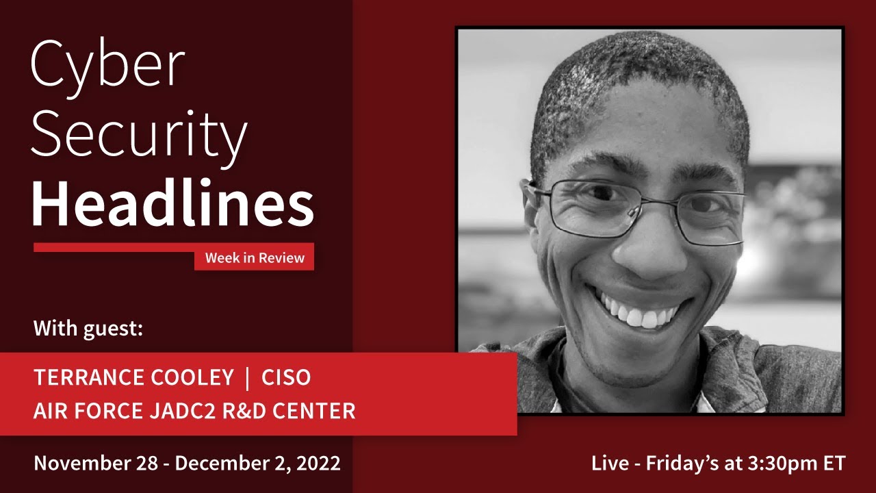 Cyber Security Headlines: Week in Review (November 28 - December 2 ...