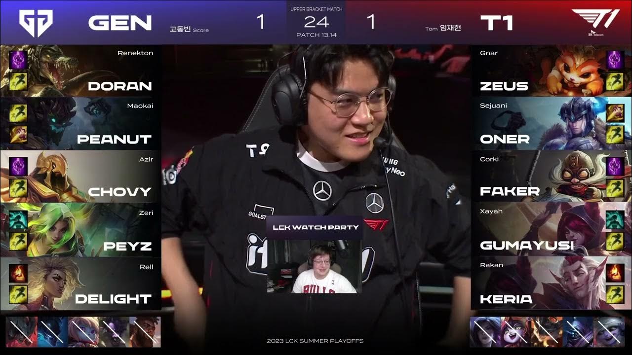 T1 X GENG MELHORES MOMENTOS - PLAYOFFS LCK 2 SPLIT 2023 - YouTube