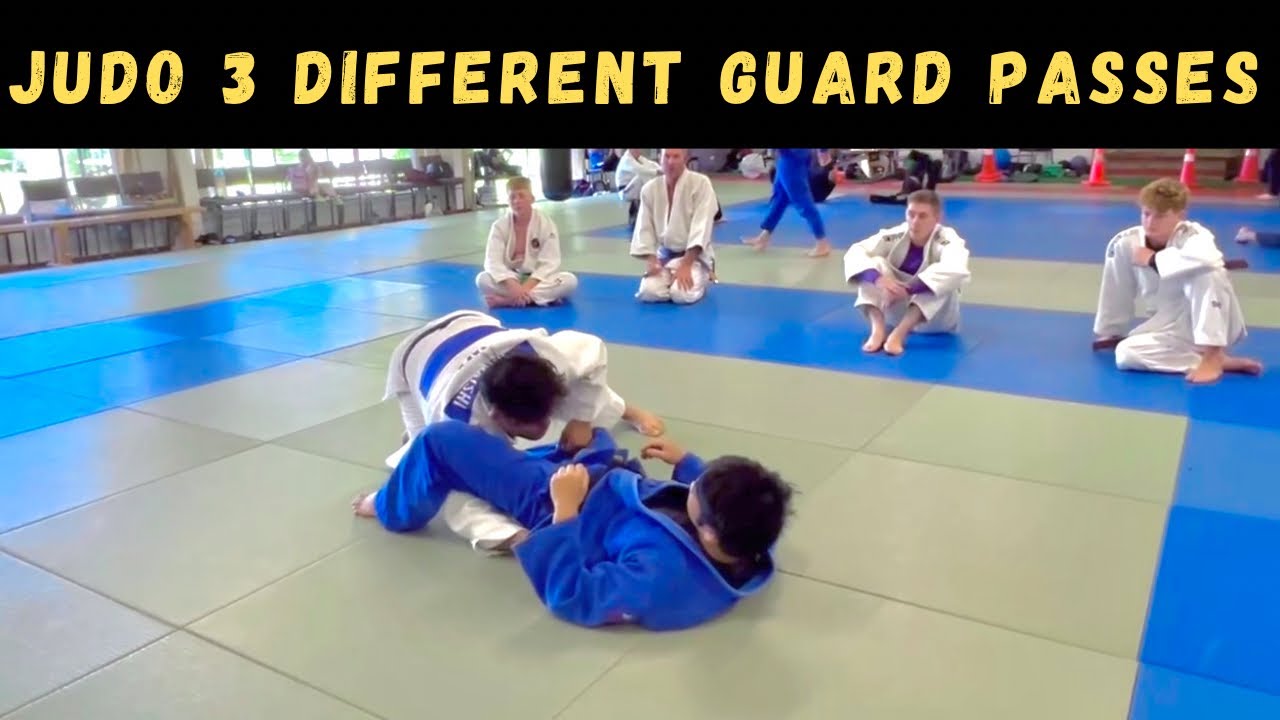 [Judo Newaza] 3 different guard passes/10年国士の僕が教えるクライシージュードー - YouTube