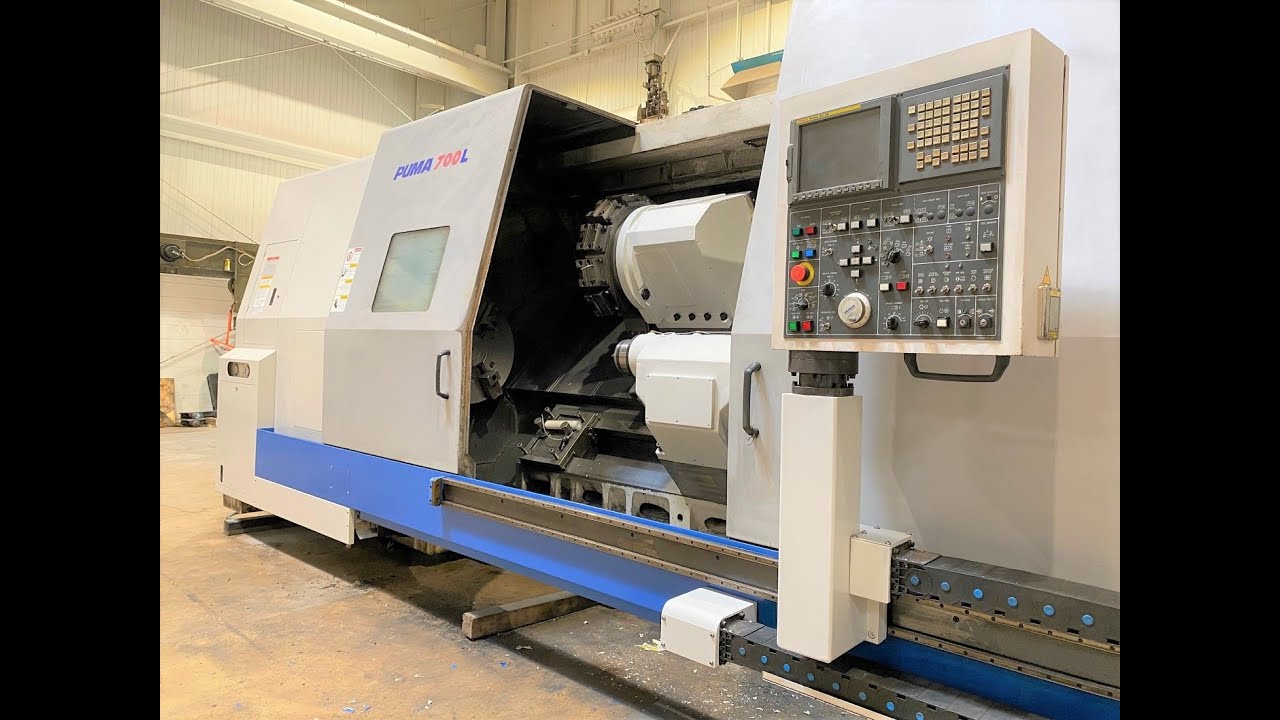 Doosan Daewoo Puma 700L 40" x 120" CNC Lathe (2006) AssetExchangeinc ...