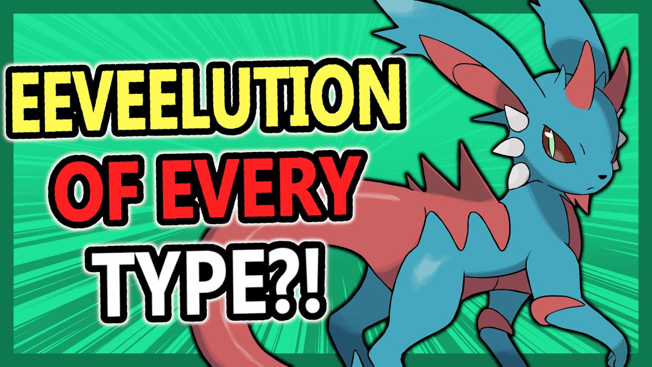 An EEVEE EVOLUTION of EVERY TYPE!!! | #shorts - YouTube