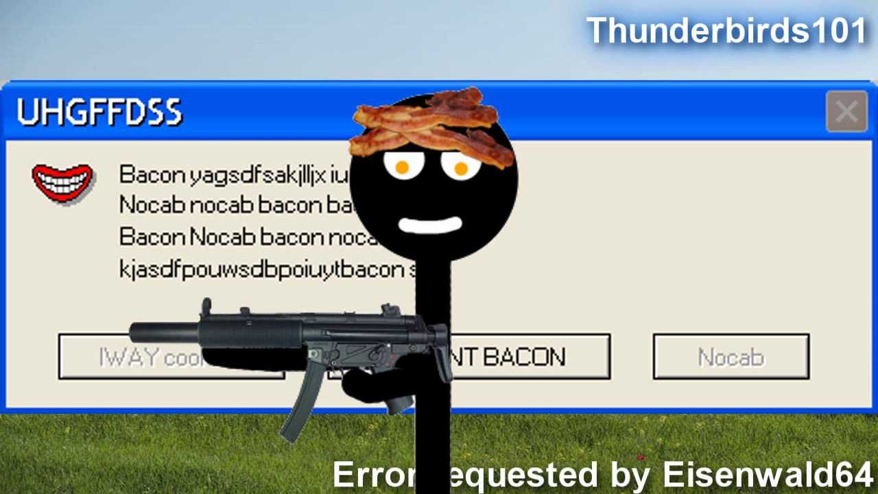SUMMON BACON | Microsoft Sam reads Funny Windows Errors (S14EP3) - YouTube