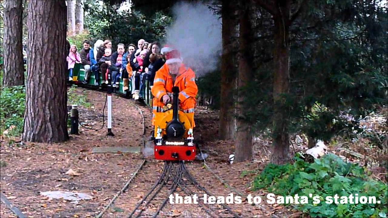 Santa Specials at Pinewood (Wokingham) Miniature Railway 4Dec11 - YouTube