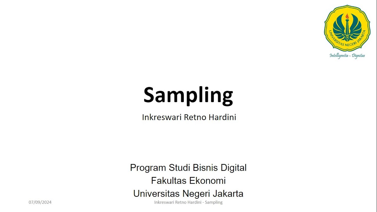 Teknik Sampling Snowball Sampling - YouTube