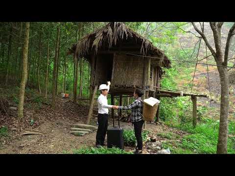 Kind man, single mother move into an abandoned house rebuild new home, life will begin. ly tu tay