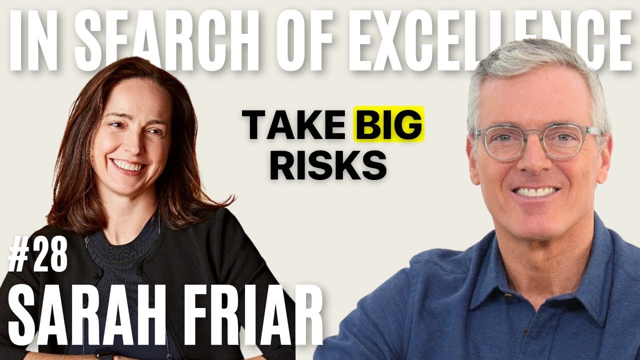 Taking Risks in Career and Life | Sarah Friar - YouTube