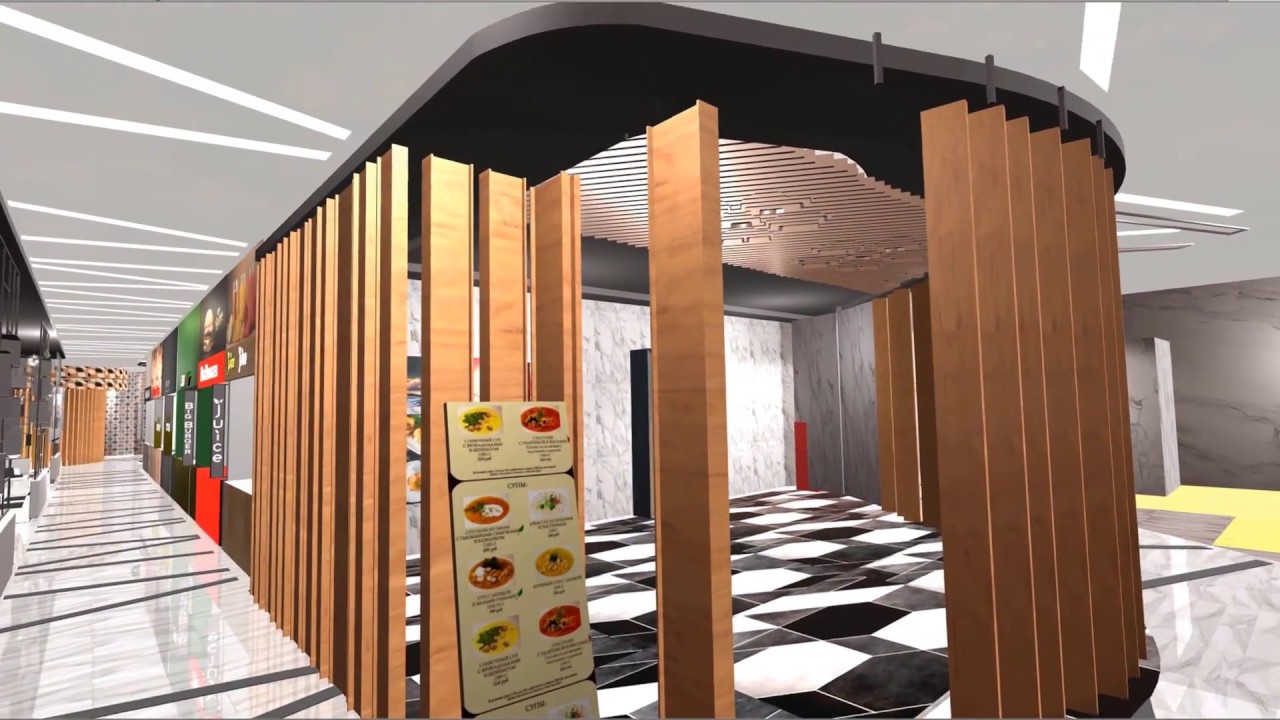 Virtual Tour Of Mall Using Unity 3D - YouTube