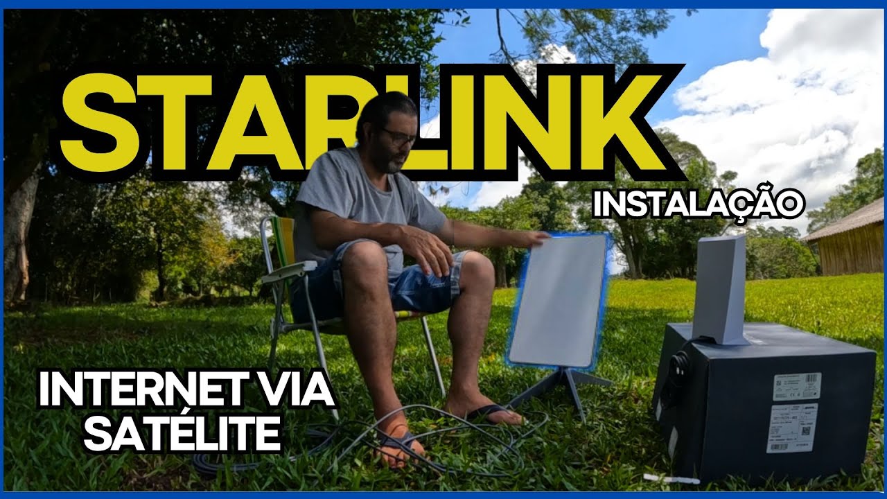 Testei a nova internet ultra veloz do Elon Musk - a internet que ...