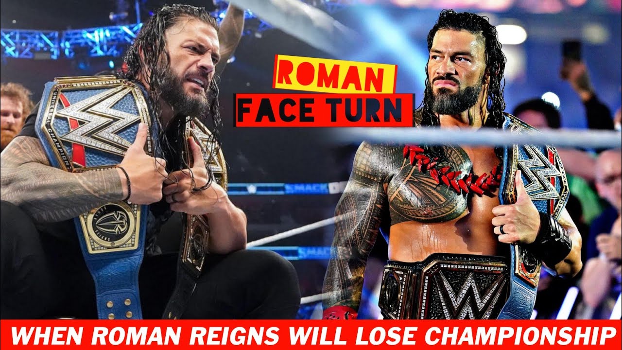 When Roman Reigns Will drop Championship!Roman Reigns Babyface Turn ...