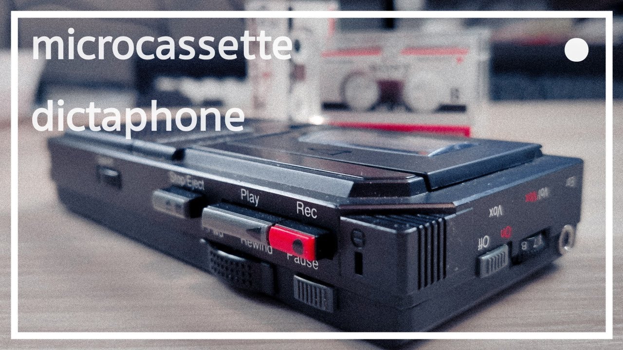 First time using Microcassette Player - YouTube