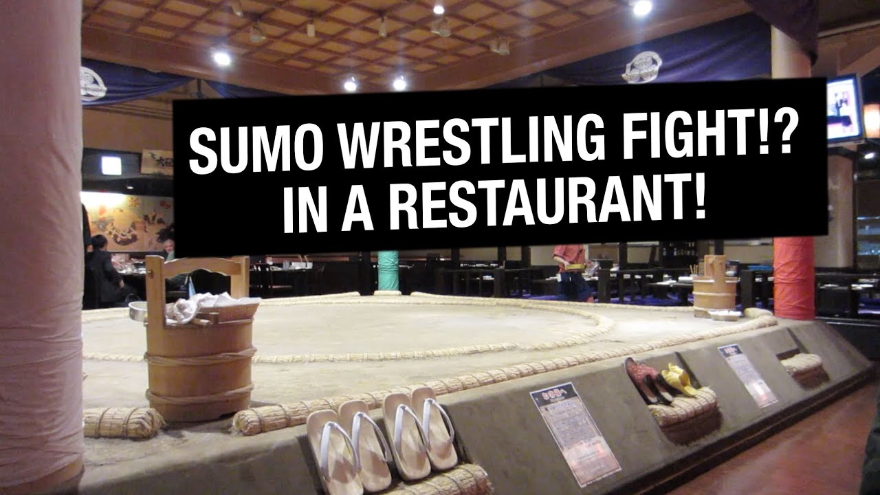 Tokyo, Japan Vlog Day 7: SUMO WRESTLING RESTAURANT!!! - YouTube